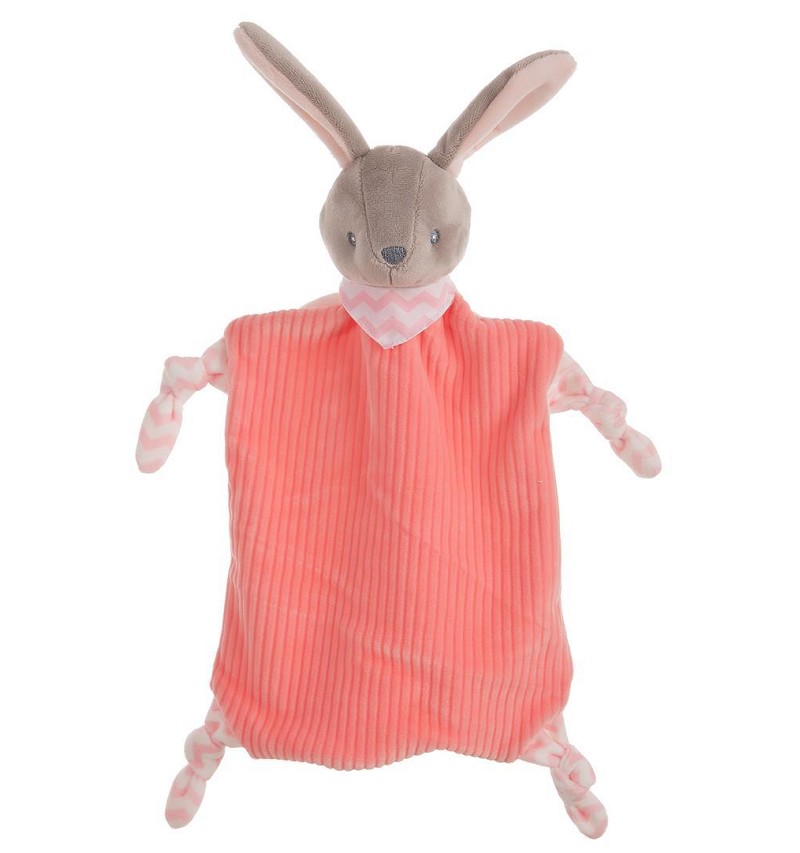 Dou-Dou Conejo Rosa Terciopelo 29X29 cm