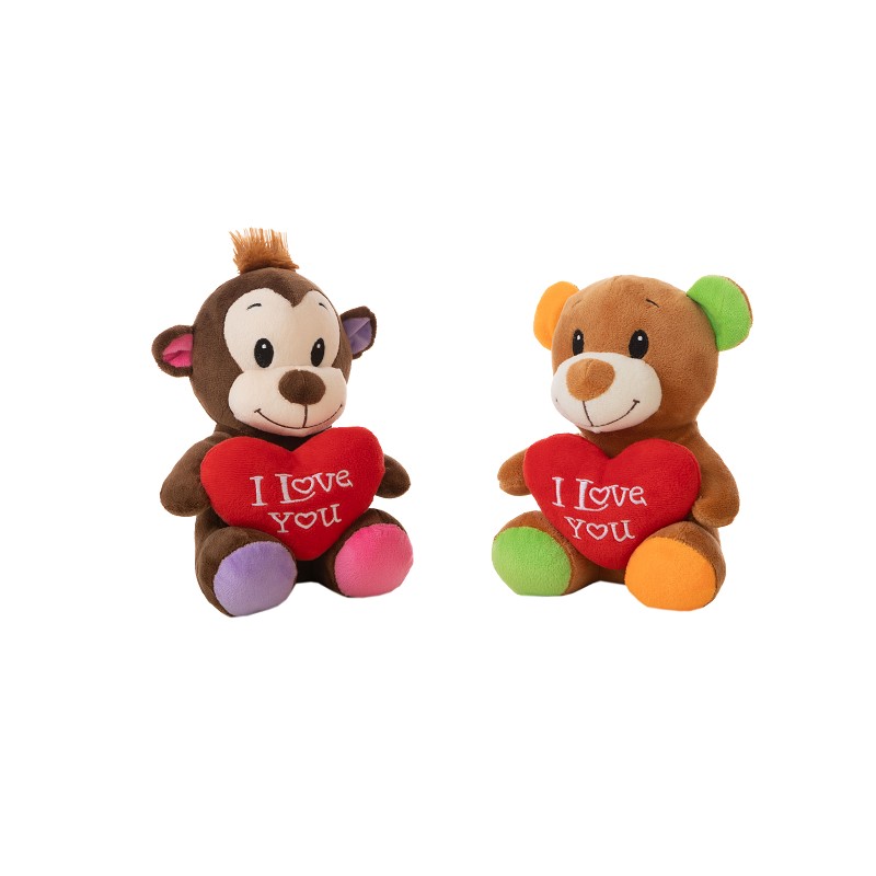 Animalitos Selva Colorin Corazón 22 cm